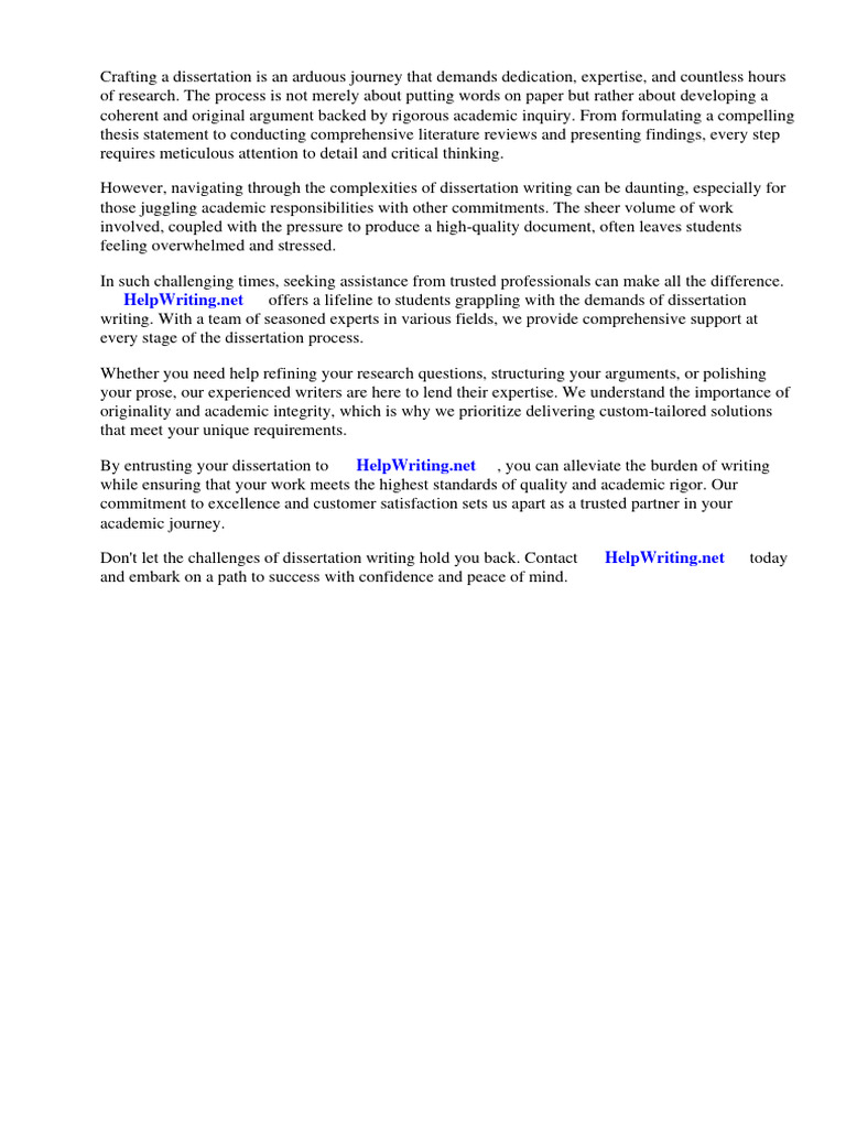 Dissertation Blueprint | PDF | Thesis | Essays