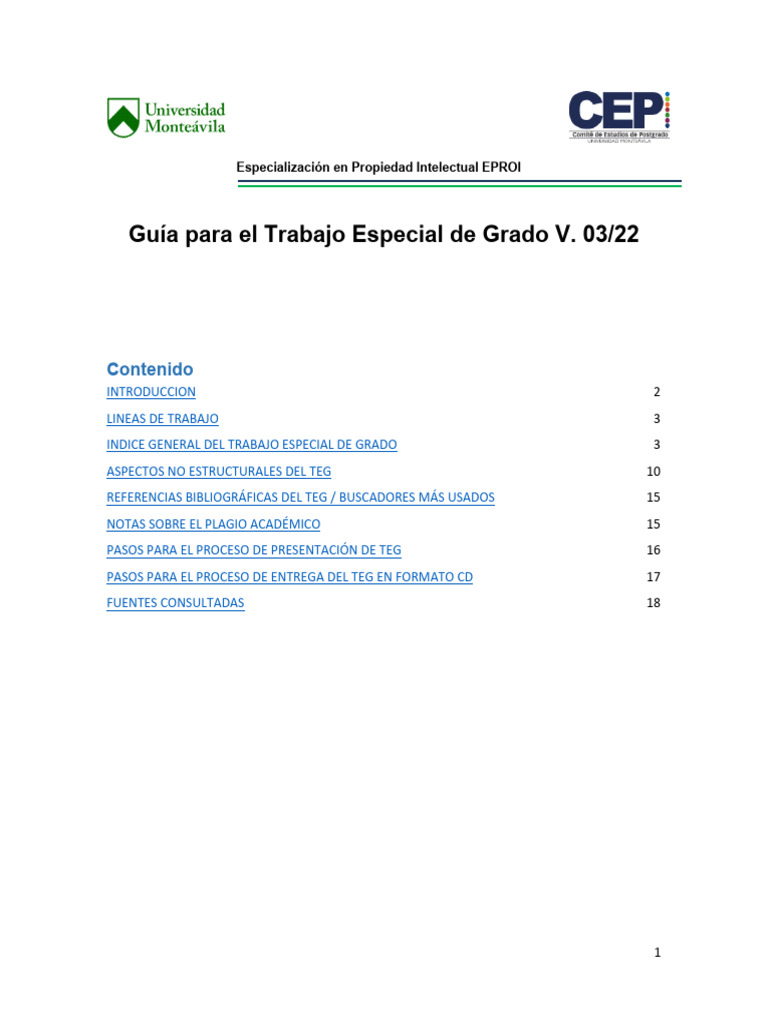 Guia Teg | PDF | Teoría | Comillas