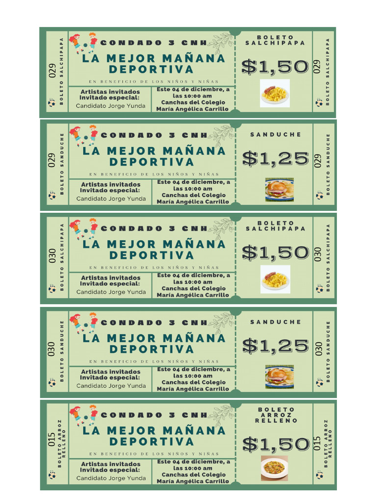 Boletos PARA EDITA | PDF