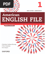 American English Files Level 1 - Student's Book | PDF