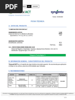 Ficha Tecnica Velfosato | PDF | Absorción (Química) | Agua