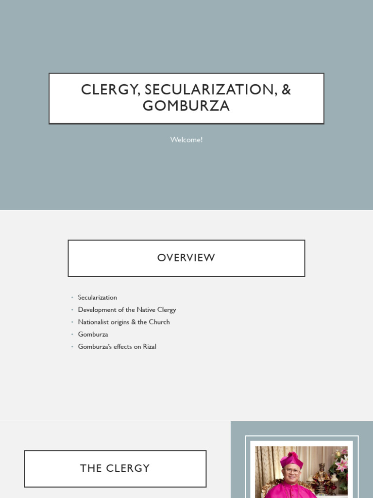 Secularization and Gomburza Impact | PDF
