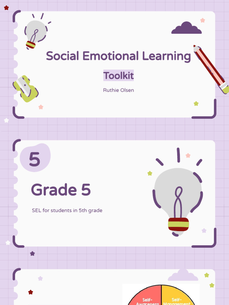 SEL Toolkit for 5th Grade Teachers | PDF