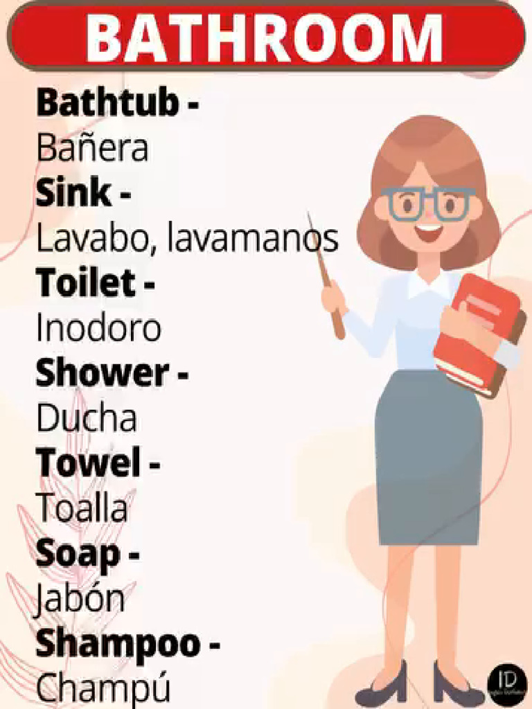 vocabulario-del-baño | PDF