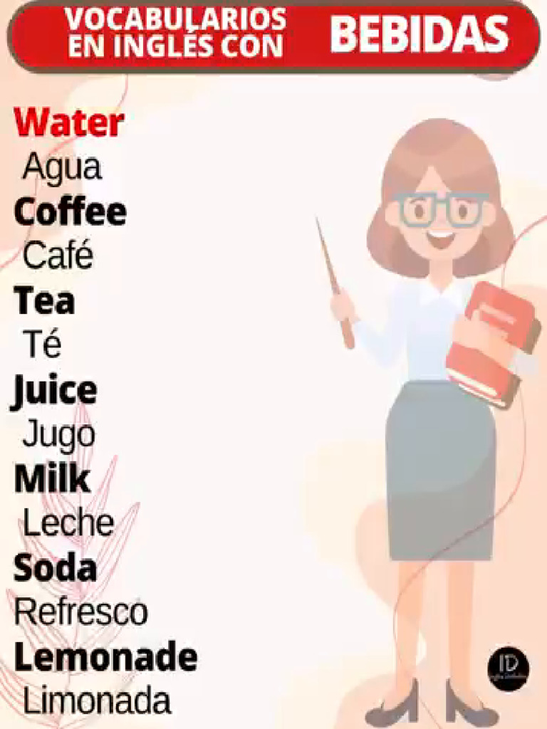 vocabulario-de-bebidas | PDF