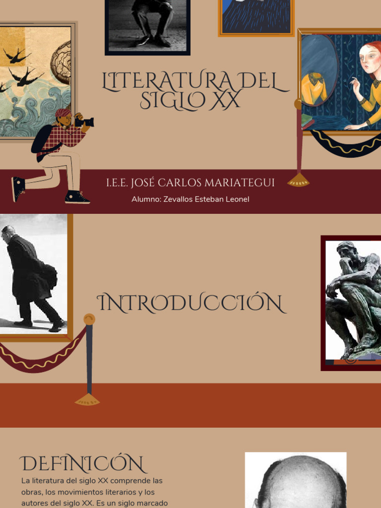 Literatura Del Siglo XX | PDF