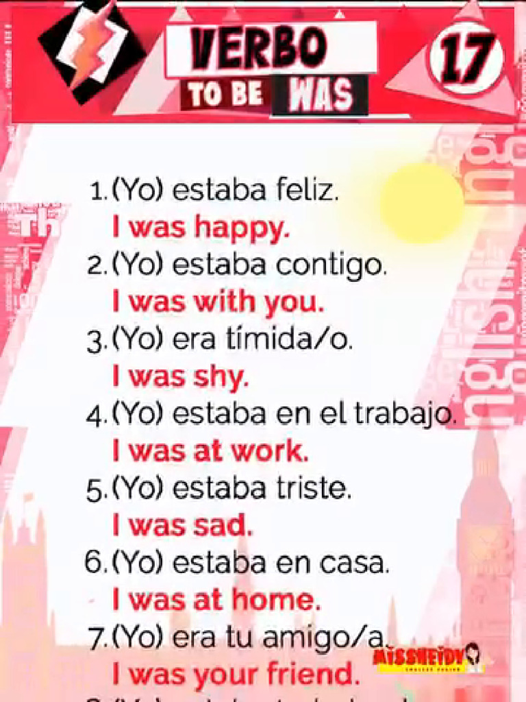 uso-del-verbo-to-be-en-pasado | PDF