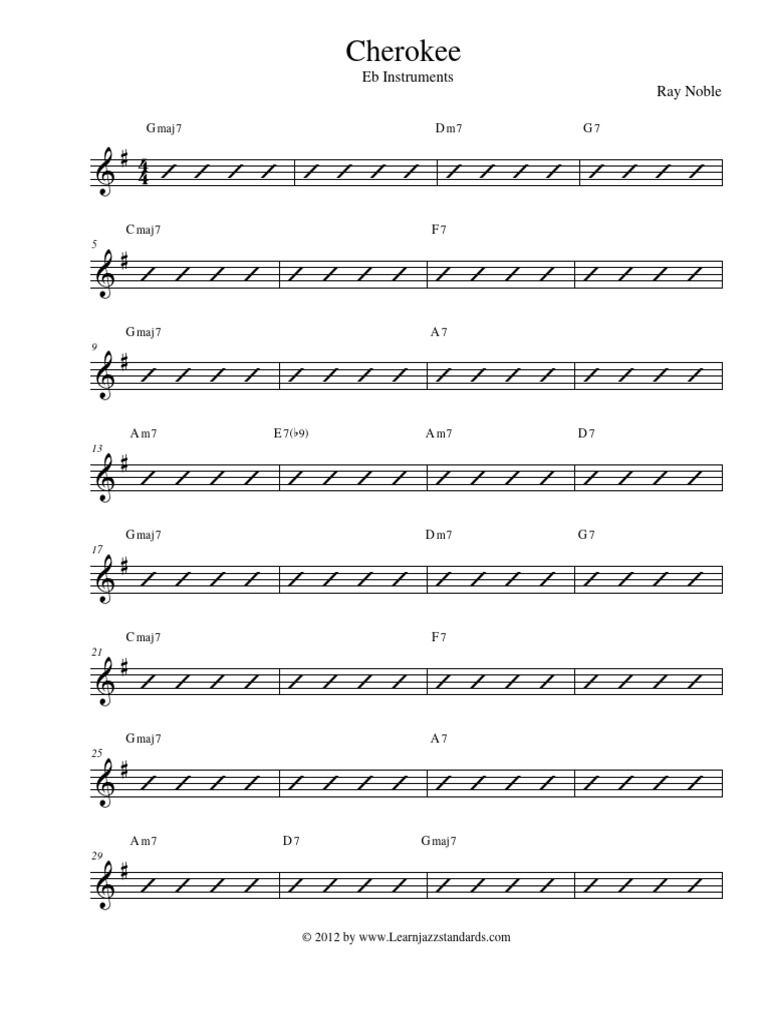 Cherokee_Eb_Instruments | PDF