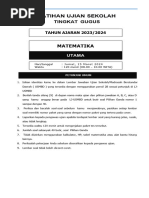 Soal Try Out Kelas 6 TP 2024 2025 Bahasa Indonesia Plus Jawaban | PDF