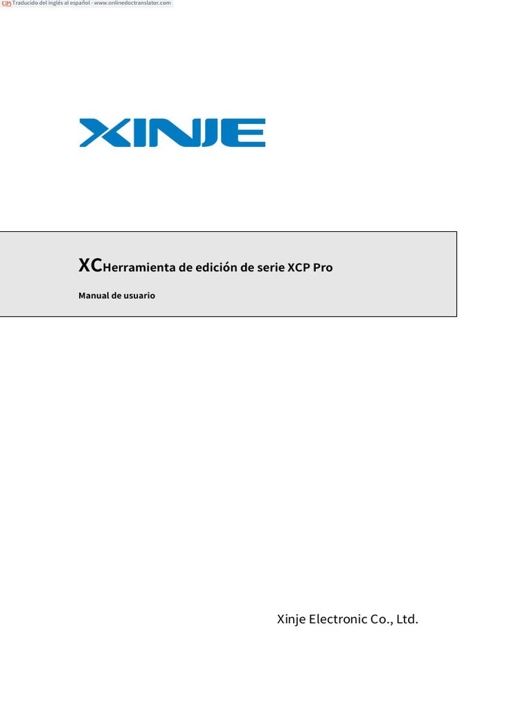 XCP Pro Manual Espa | PDF | Programa de computadora | Programación
