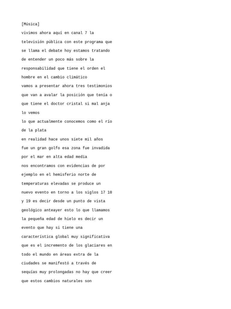 (Spanish (Auto-Generated) ) El Debate - Cambio Climático - 21-08-11 (2 ...