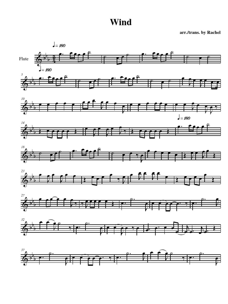Naruto - Wind Flute | PDF