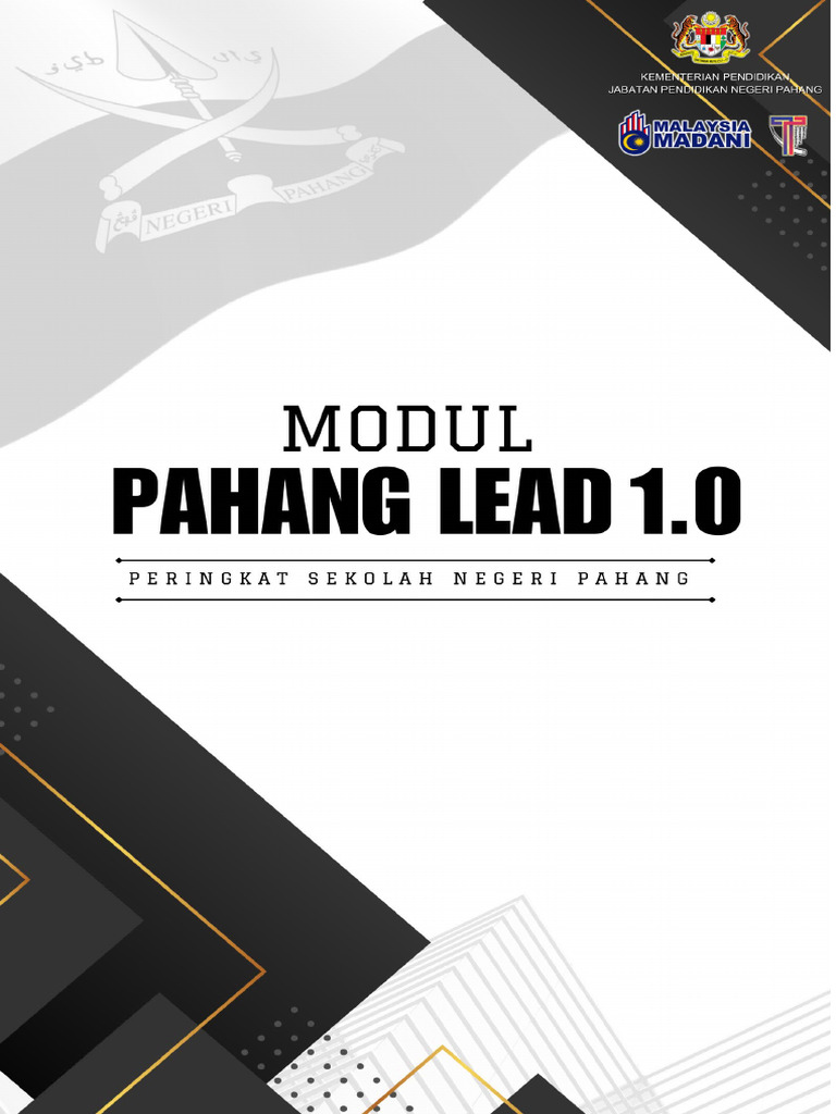 MODUL PAHANG LEAD 1.0 (MINGGU PERTAMA) | PDF