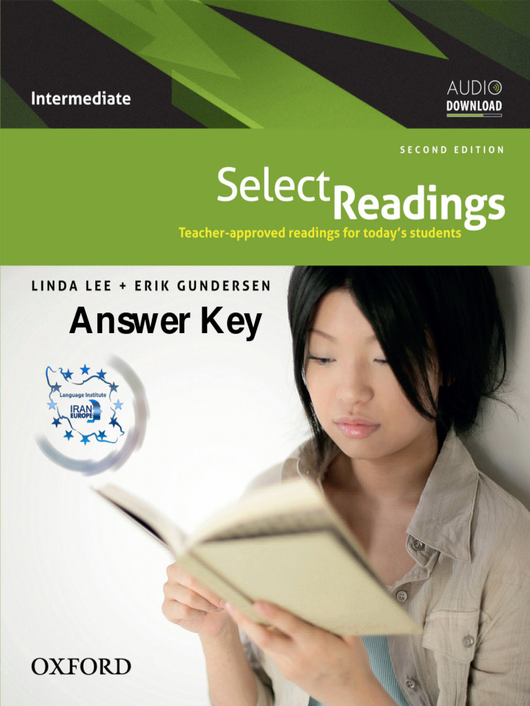 Evolve 4-پاسخ نامهSelect Readings Intermediate answer key final | Download Free PDF | Reading ...