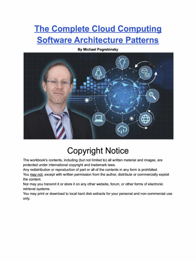 The Complete Cloud Computing Software Architecture Patterns - Workbook ...
