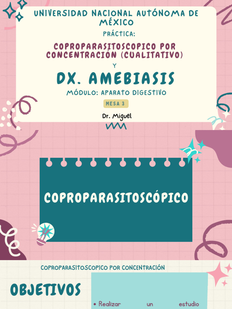 DX Amebiasis y Coproparasitoscopico-2 | PDF | Biología | Microbiología