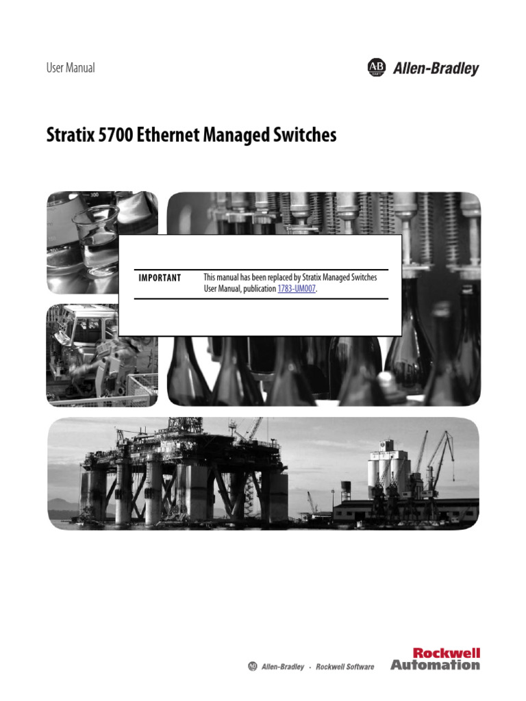 Stratix 5700 Ethernet Managed Switches: User Manual | PDF