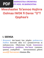 Karoora Guyyaa | PDF