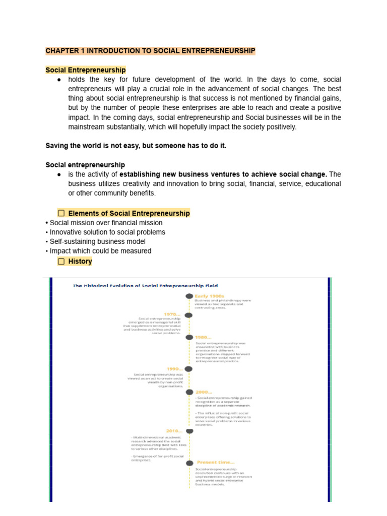 Social Ent. | PDF | Microfinance | Social Entrepreneurship