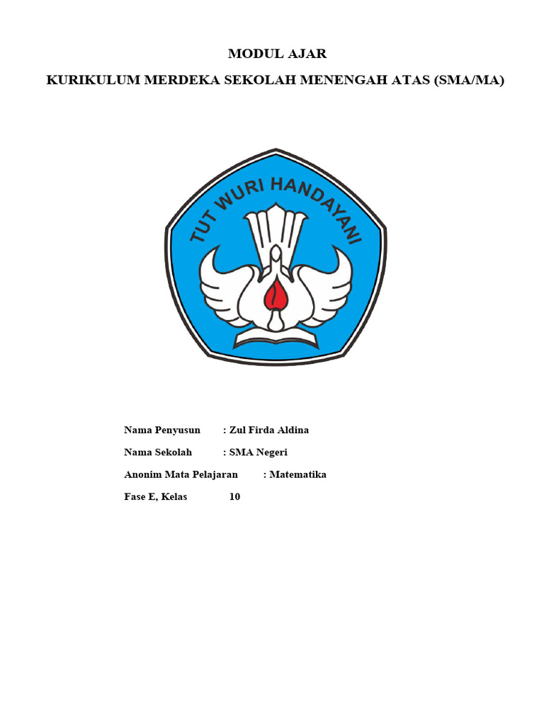 Modul Ajar IHT Zul Firda Aldina | PDF