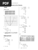 Third Space Learning Quadratic Equations GCSE Worksheet | PDF ...