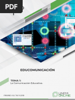 Educomunicación y Aprendizaje Crítico | PDF | Comunicación | Aprendizaje