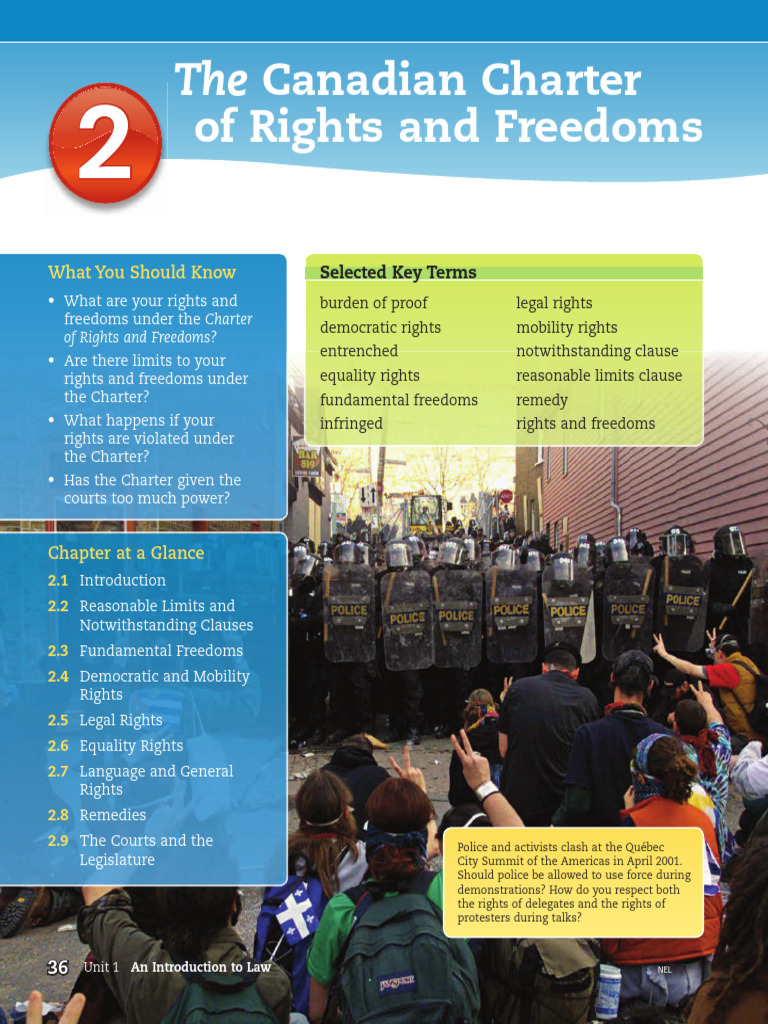Understanding the Canadian Charter Rights | PDF | Presumption Of ...