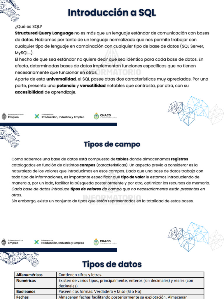 Introducción A SQL | PDF
