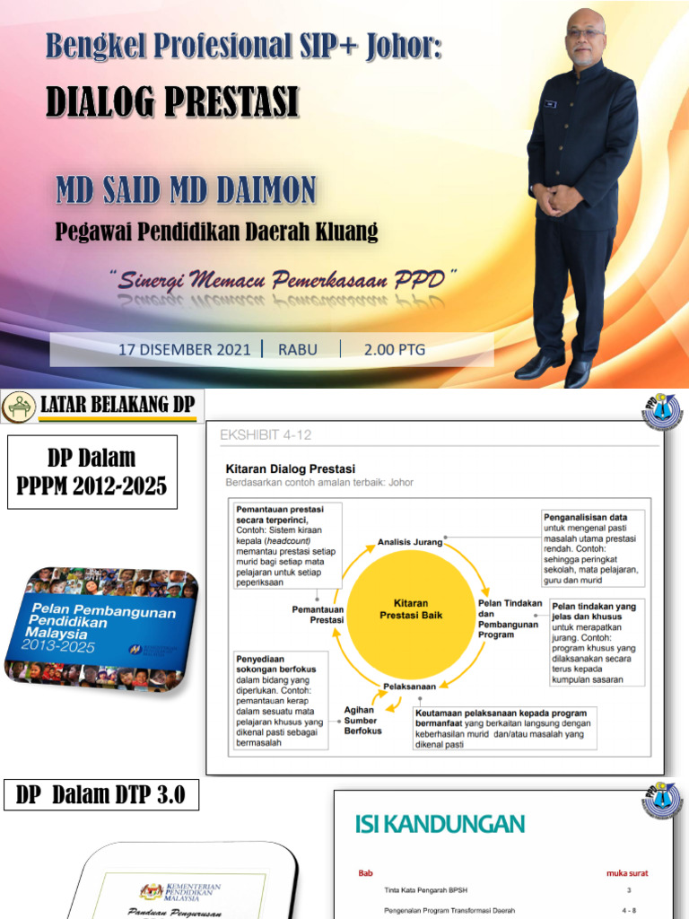 Dialog Prestasi PPD Kluang 2021 | PDF