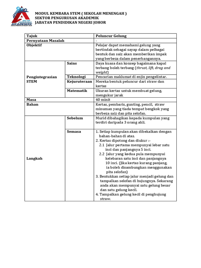 Modul Kembara Stem 4 (SM) | PDF
