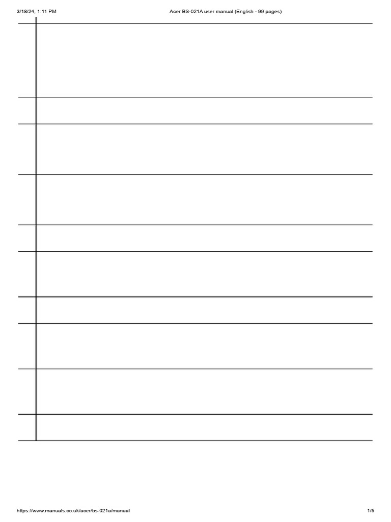 Manual Acer | PDF | Ibm Pc Compatibles | Video