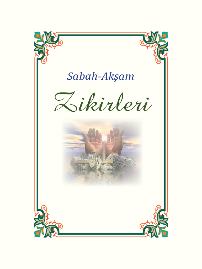 Sabah-Akşam Zi̇ki̇rleri̇ | PDF