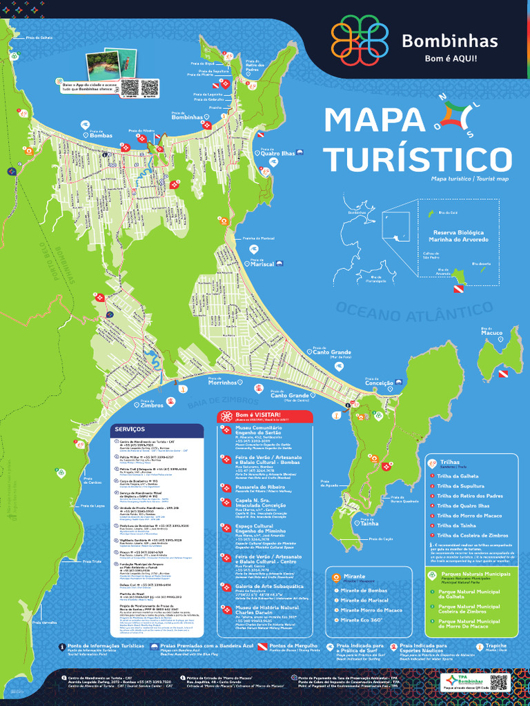 Mapa Bombinhas SC | PDF