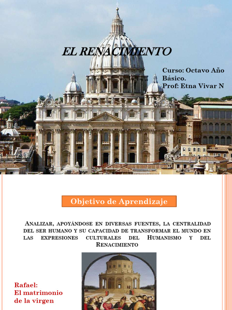 El Renacimiento | PDF | Renacimiento | Miguel Ángel