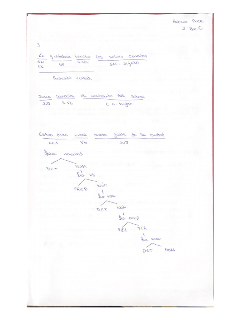 Ejercicios Sintaxis, Funciones | PDF