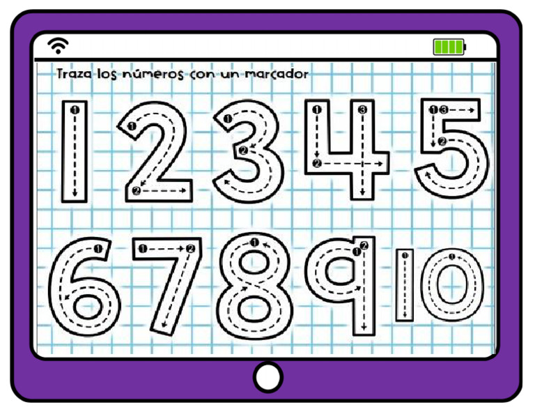 Tablet Numeros para Remarcar | PDF