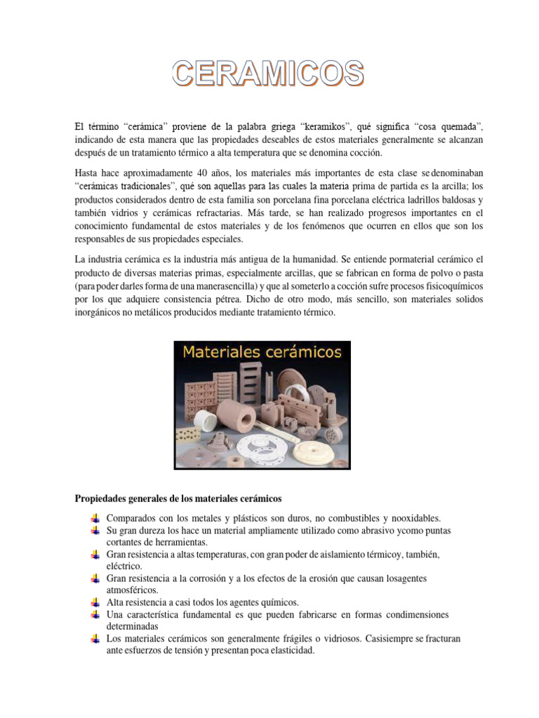 4 Ceramicos-1 | PDF | Sólido | Cerámica