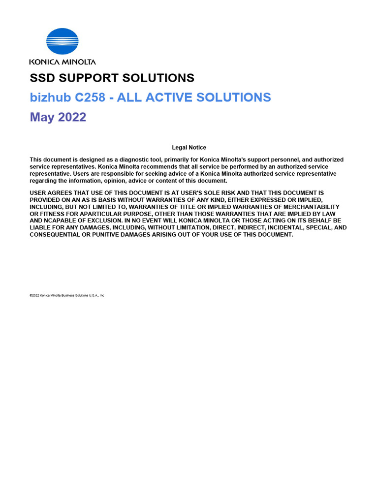 C258 All Solutions-1 | PDF | Fax | Printer (Computing)