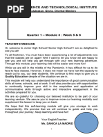Q1 English10 Module 3 | PDF | Plot (Narrative) | Learning