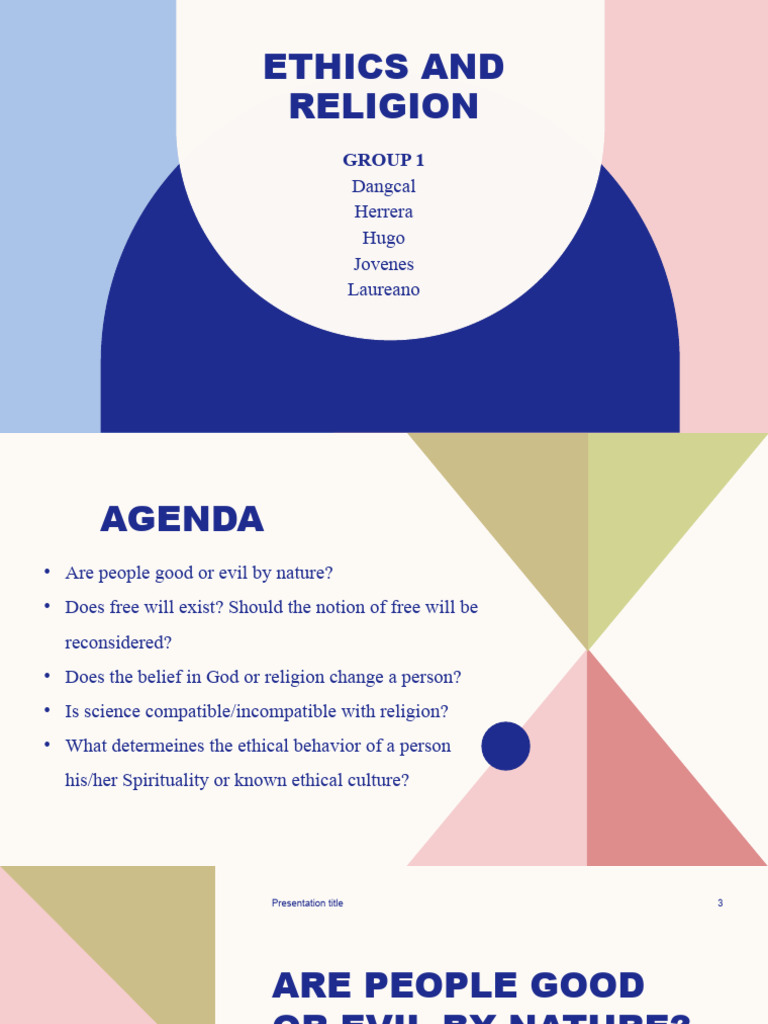 Ethics and Religion Debate | PDF | Free Will | Reincarnation