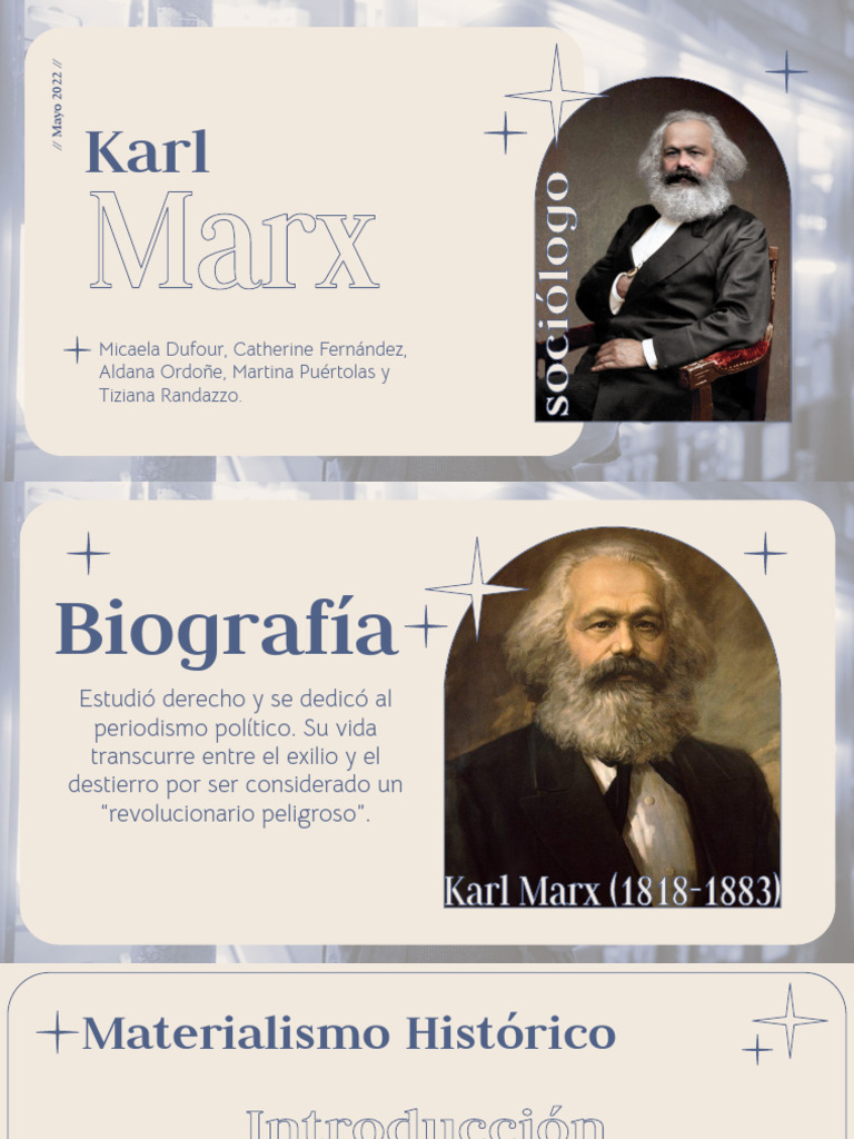 Karl Marx, Sociología. | PDF | Karl Marx | Capital (economía)