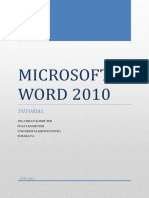 Modul Office - Word 2010 | PDF