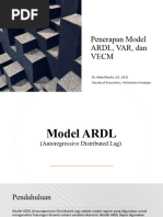 Model Data Panel Dinamis - BJ | PDF | Metode & Bahan Ajar