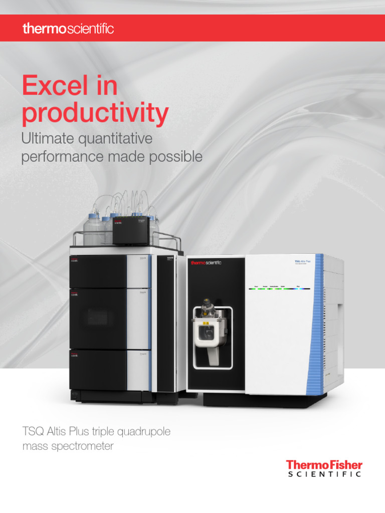 TSQ Altis Plus LCMSMS System - Brochure BR66041-EN 0921M - 2021 | PDF | Mass Spectrometry ...