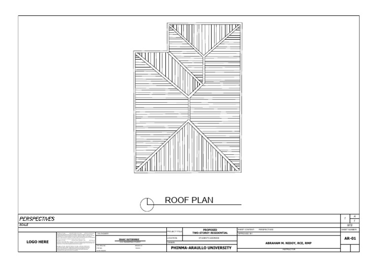 roof-plan | PDF | Property Law | Civil Law (Common Law)