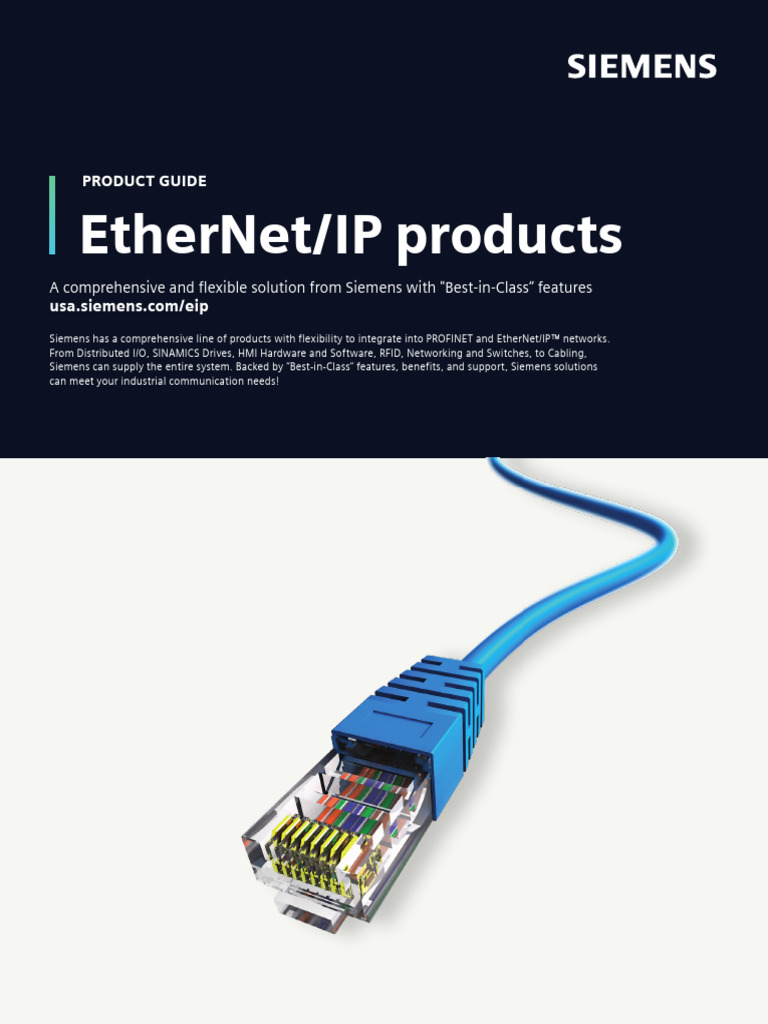 Brochure-ethernet-ip-products | PDF | Ethernet | Programmable Logic ...