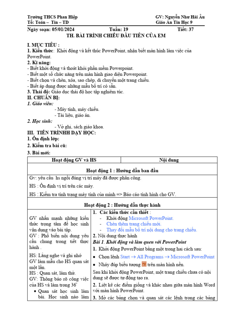 tin 9 tuần 14 - 27 | PDF