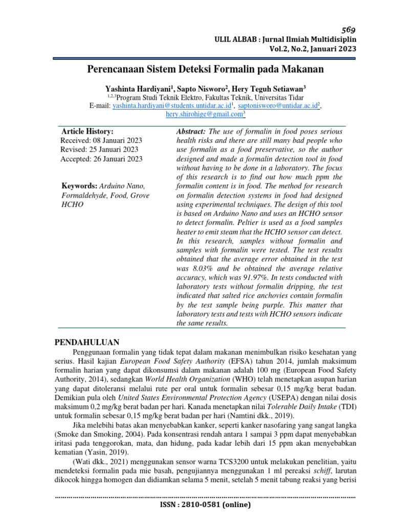 Formalin | PDF | Chemical Substances