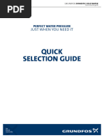 Grundfos Pump Quick Selection | PDF | Tap (Valve) | Pump