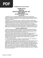 Humalog Sliding Scale | PDF | Wellness